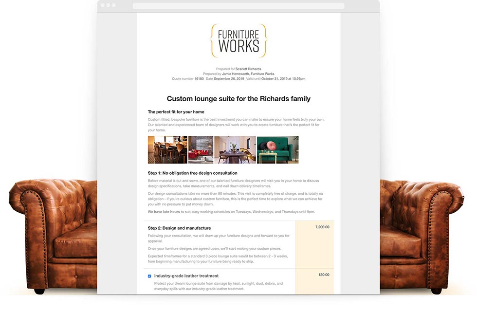 Quote Templates | Quotient