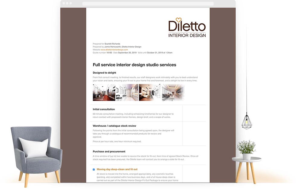 Quote Templates | Quotient PH